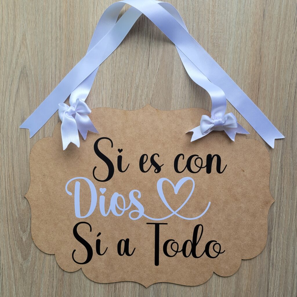Letrero para Pajes en MDF – Somi Studio